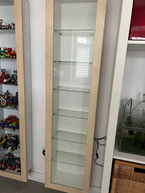 IKEA BERTBY GLASS-DOOR Wall Cabinet £40.00 - PicClick UK