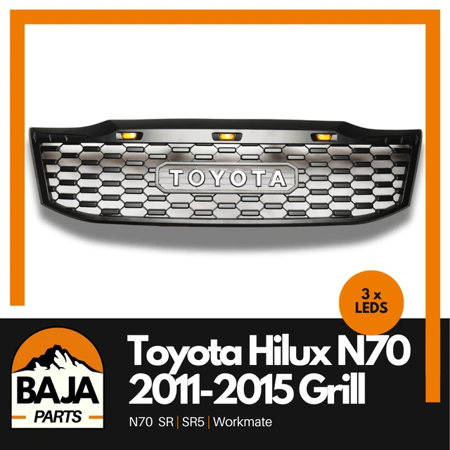 TOYOTA HILUX GRILLE 2011-2015 N70 TRD with amber lights SR SR5 $189.00 ...