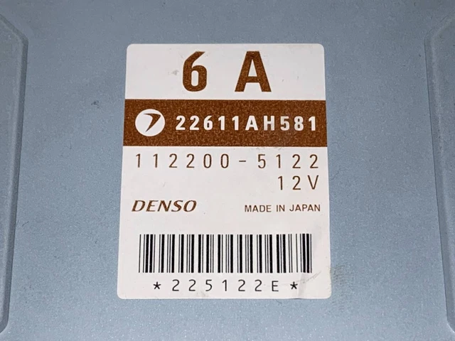 GENUINE SUBARU IMPREZA GDB STI VER8 Engine ECU Computer WRX 6A ...