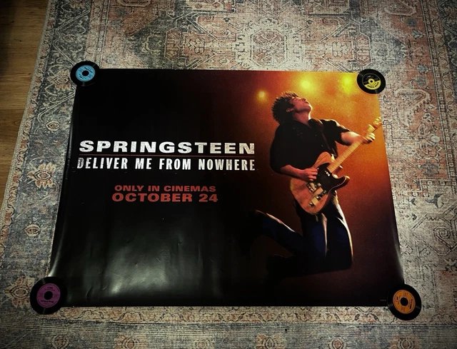 SPRINGSTEEN DELIVER ME From Nowhere 2025 UK Quad Movie Poster £21.18 ...