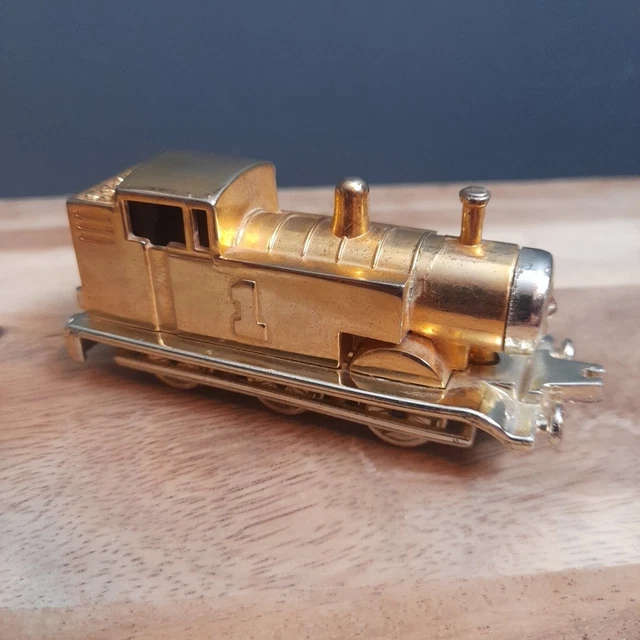 VINTAGE ERTL, 1985 Gold Thomas The Tank Engine, Number 1 Ltd Edition ...