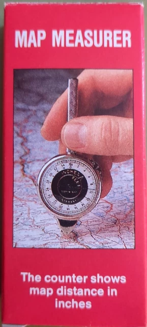 VINTAGE WESTERN GERMANY Map Measuring Opisometer Device # 2962 by ...