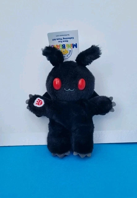 BUILD A BEAR Baby Mothman Mini Baby Beans Halloween Plush 2025 Edition ...