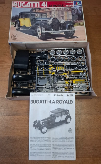 ITALERI NO. 702 Bugatti 41 La Royale 1:24 EUR 39,99 - PicClick DE
