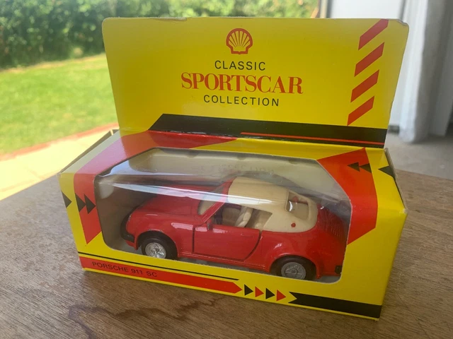 PORSCHE 911 SC - Sportscar Collection Shell - Boxed Diecast Model Car ...