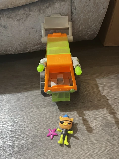 OCTONAUTS GUP T Rescue Rover with Kwazii Slime Shooter Vehicle Figure ...