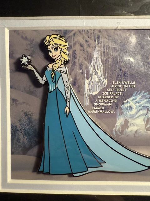 DISNEY ACME ARCHIVES Character Key Pin Variant Frozen Elsa LE 98/500 ...