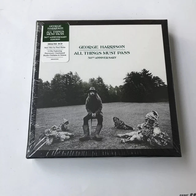 GEORGE HARRISON - All Things Must Pass [50th Anniversary] 3CD Album Box ...