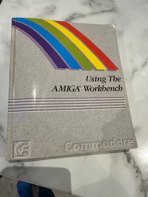 COMMODORE AMIGA 500 Using The Amiga Workbench Manual User Handbook £5. ...