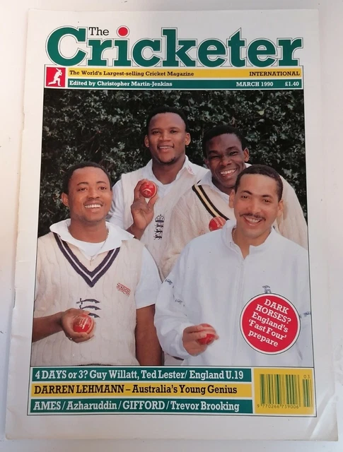 MAGAZINE - VINTAGE Sports The Cricketer International Cricket Magazine ...