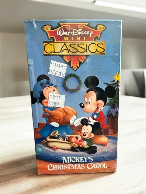 DISNEY MINI CLASSICS Mickeys Christmas Carol VHS Tape Sealed Rare £22. ...