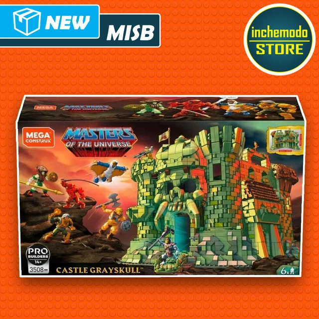 MEGA CONSTRUX GRAYSKULL CASTLE Masters Universe MATTEL Greyskull EUR ...