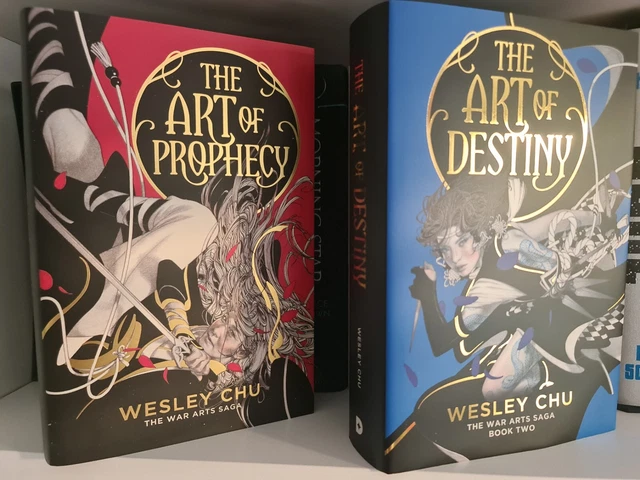 WESLEY CHU THE Art of Prophecy/Art Of Destiny 139/1500 signé édition ...