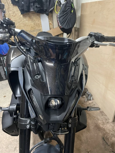 GENUINE YAMAHA MT 09 2021 2022 2023 Fly Screen Smoke £45.00 - PicClick UK