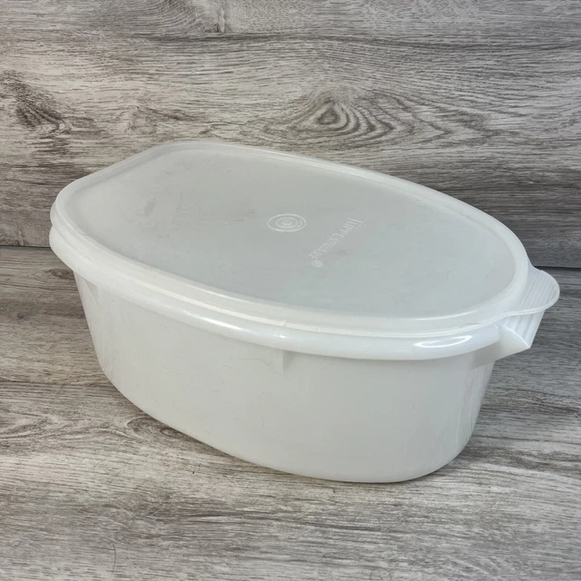 VINTAGE TUPPERWARE 3 Pc Ham Roast Turkey Storage Flavor Saver Keeper ...