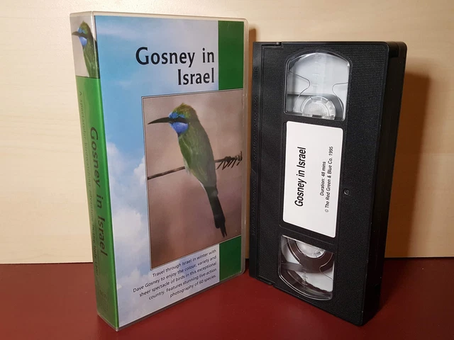 GOSNEY IN ISRAEL - Birds - Birdwatching - 60 Species, PAL VHS Video ...