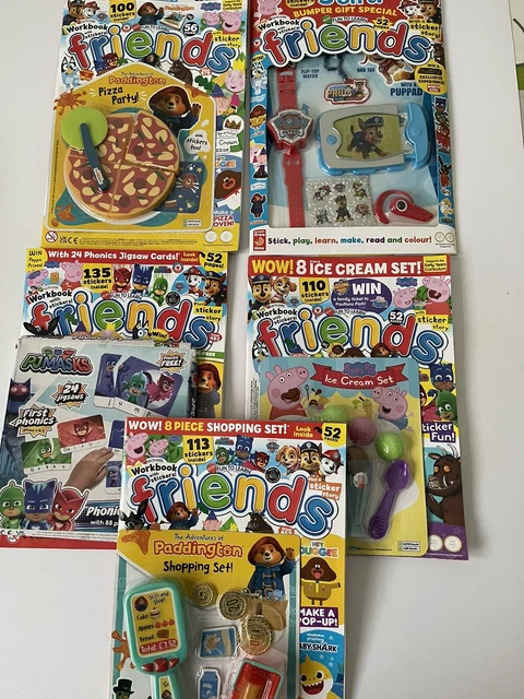 REDAN FUN TO Learn Friends Magazines Issues 465, 475, 479, 481, 482 ...