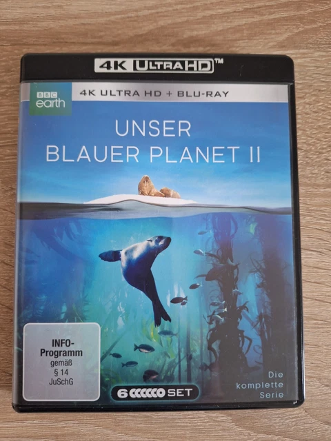 DOKUSERIE &UNSER BLAUER Planet II" BBC Earth 4K Ultra HD & Blu Ray EUR 5,00 - PicClick FR