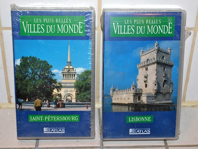 COLLECTION LES PLUS belles Villes du Monde 2 Cassette VHS neuves sous ...