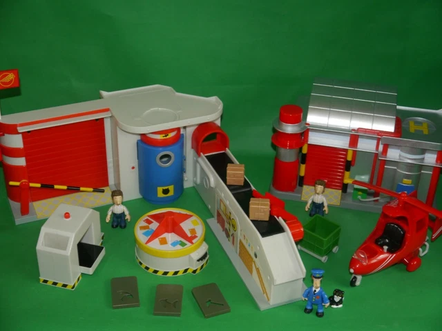 POSTMAN PAT BUNDLE SDS Deluxe Sorting Office + Sorting Office + Heli ...