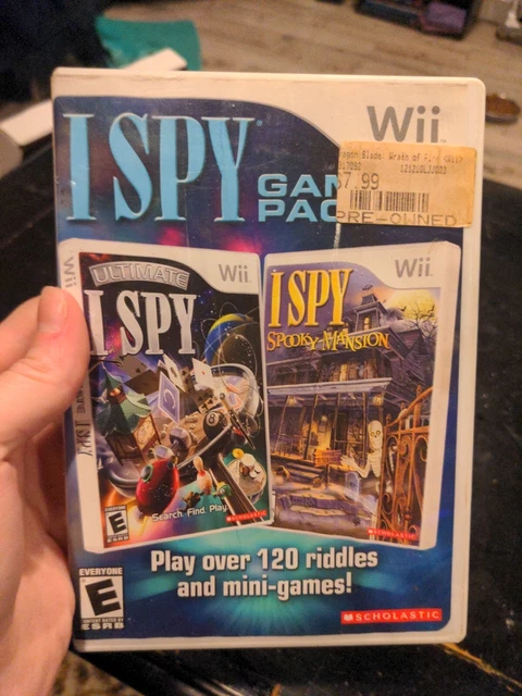 I SPY GAME Pack Ultimate I Spy & I Spy Spooky Mansion (Nintendo Wii ...