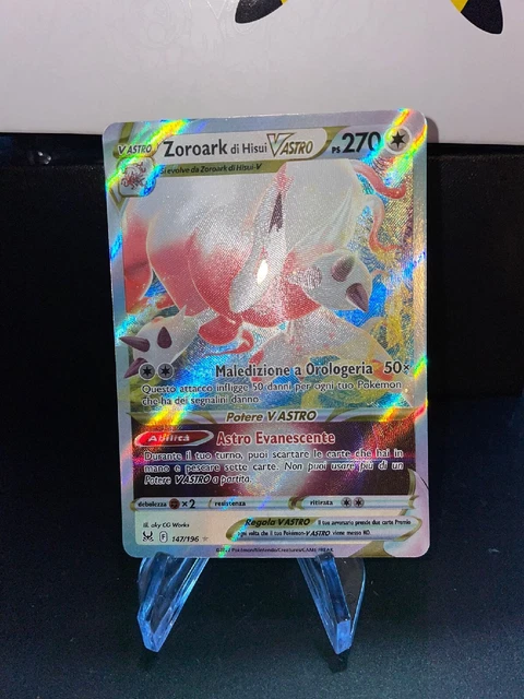 POKEMON ZOROARK V Astro 147/196 Lost Origin Mint Ita Card £9.08 ...