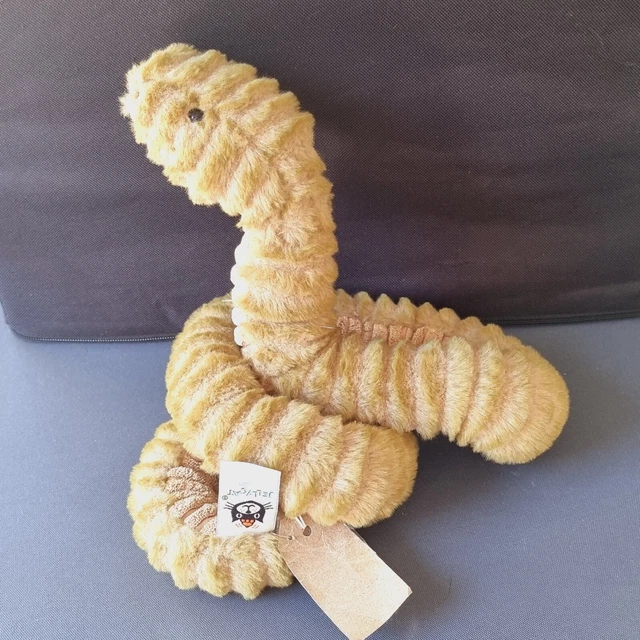 JELLYCAT SLITHER SNAKE NEW Soft Toy Plush Small £69.99 - PicClick UK