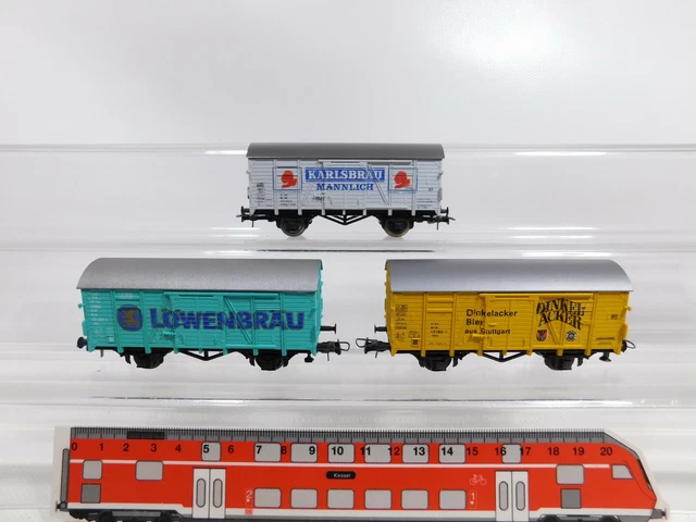 CR539-0,5 #3X ROCO H0 / Dc Bierwagen DB : Lion Hurlant+Dinkelacher ...