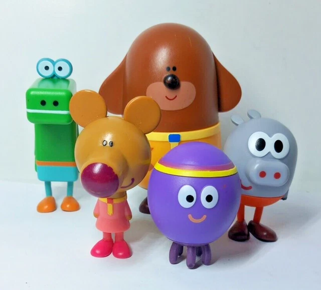 HEY DUGGEE FIGURES CBeebies TV Characters x 5 Toy bundle Job lot £5.00 ...