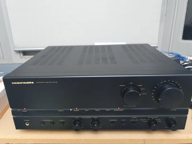 MARANTZ PM-80 INTEGRATED Stereo Amplifier 100wrms x 2 - Amplifier made ...