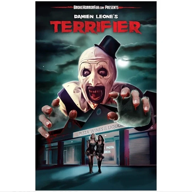 TERRIFIER VHS OFFICIAL 2025 LIMITED Book Box EDITION w/RED GLOW IN THE ...