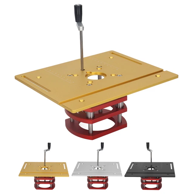 ROUTER LIFT MANUAL Lifting Router Lift System Kit Router Table Saw ...