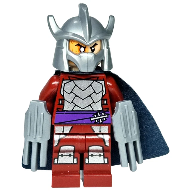 ⚡ LEGO SHREDDER Teenage Mutant Ninja Turtles Minifigure TMNT With Cape ...