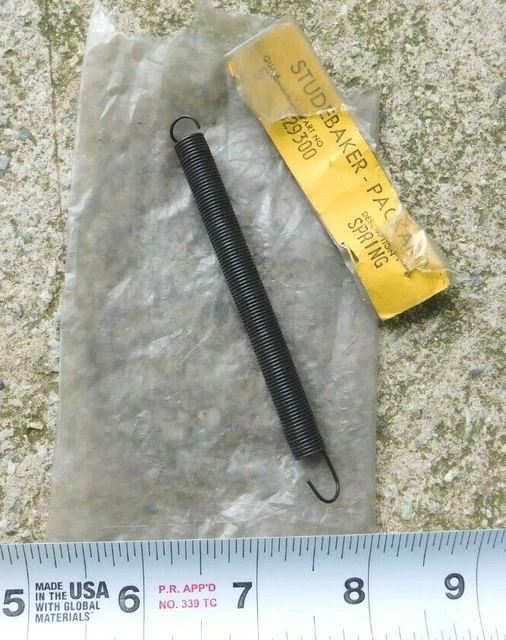 NOS STUDEBAKER THROTTLE Return Spring (Upper) 1950-56 Studebaker ...
