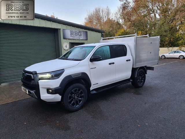 TIPPER CONVERSION WITH high sides on Toyota Hilux chassis pickups and ...