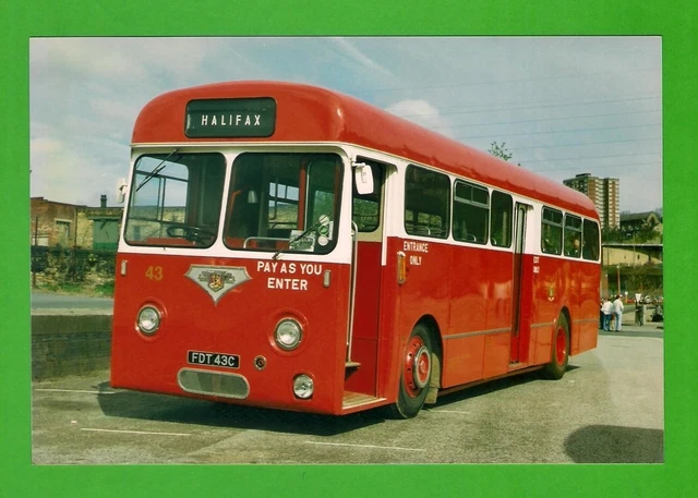 BUS PHOTO ~ Doncaster 43 - Preserved 1965 Leyland Royal Tiger Cub ...