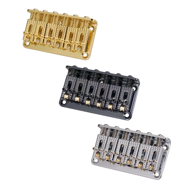 6 STRINGS ELECTRIC Guitar Hardtail Fixed Bridge For Guitar £11.27 ...