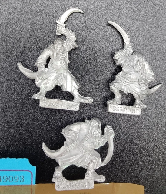 SNEAKY GITS X3 metal Chaos dwarfs, Warhammer fantasy battle AoS ...