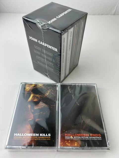 JOHN CARPENTER CASSETTE Tape Box Set Sacred Bones Lost Themes Halloween ...