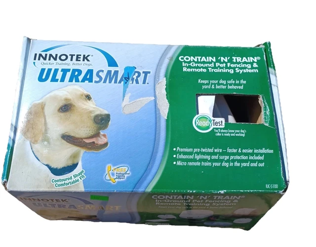 INNOTEK ULTRA SMART In Ground Pet Fencing & Remote Training System ...