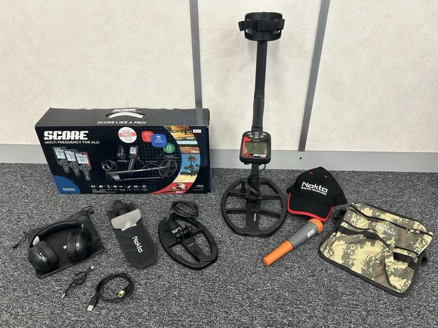 NOKTA TRIPLE SCORE Metal Detector Multi-Frequency Pro Pack -Excellent Condition £260.72 ...