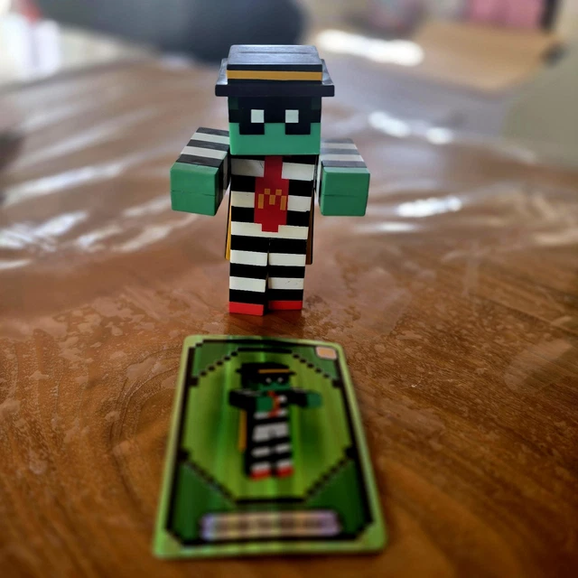 MCDONALD'S 2025 AU X A Minecraft Movie Collectable Toys &Card & Unused ...