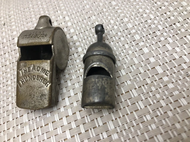 VINTAGE ACME WHISTLE The Acme Reg'd pat No 213487/24 Sport Scouts ...