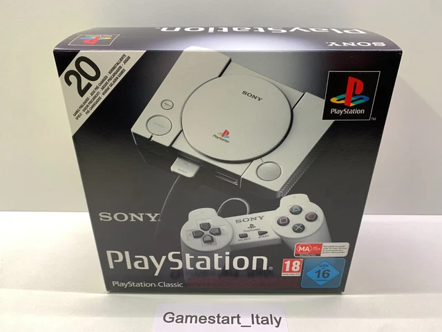 CONSOLE PLAYSTATION CLASSIC - 20 Games Playstation Mini New Sealed Pal ...