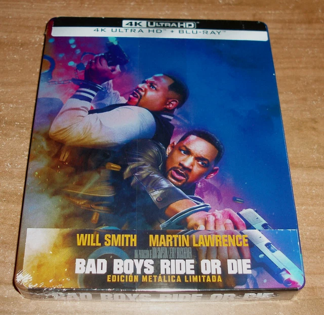 BAD BOYS RIDE or Die 4K UHD+Blu-ray New Steelbook Action Thriller A-B-C £95.29 - PicClick UK