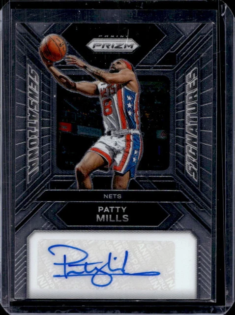 2023-24 PRIZM PATTY Mills Sensational Autografo Autografo #SS-PM Reti ...