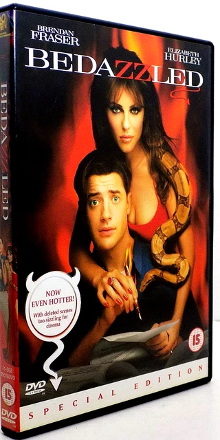 BEDAZZLED DVD (2001) Special Edition - R2 Elizabeth Hurley, Brendan Fraser - New £6.99 - PicClick UK