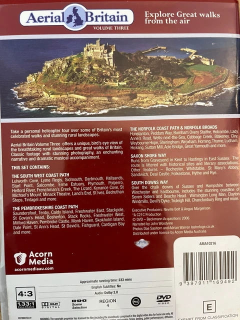 AERIAL BRITAIN - Volume 3 4 x DVD Documentary AS NEW! $5.50 - PicClick AU