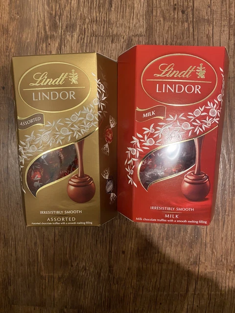 LINDT LINDOR CHOCOLATE Assorted And Milk 200g £9.73 - PicClick UK