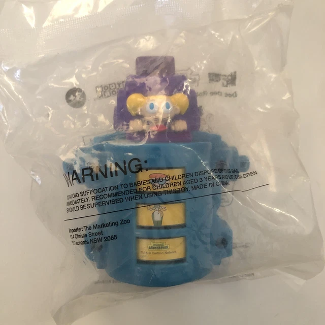 DEXTER’S LABORATORY CARTOON Network KFC Toy Dee Dee Robo Cockpit ...